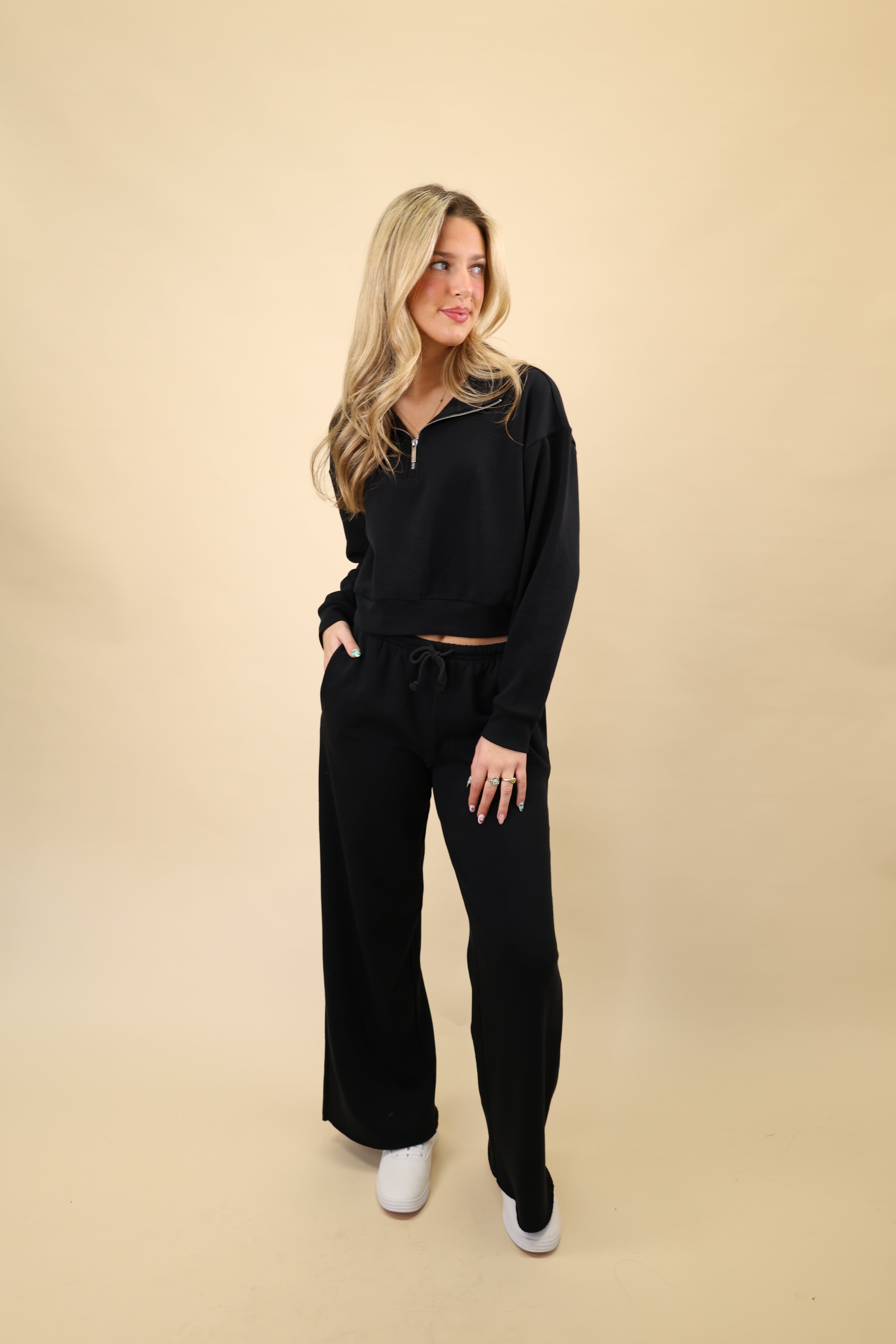 Downtown Wide Leg Sweatpant – Shear Boutique